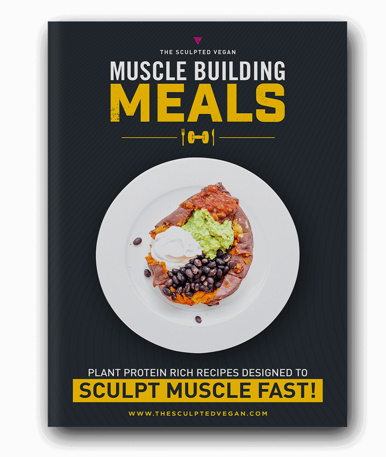 muscle-building-book - The Sculpted Vegan - Kim Constable