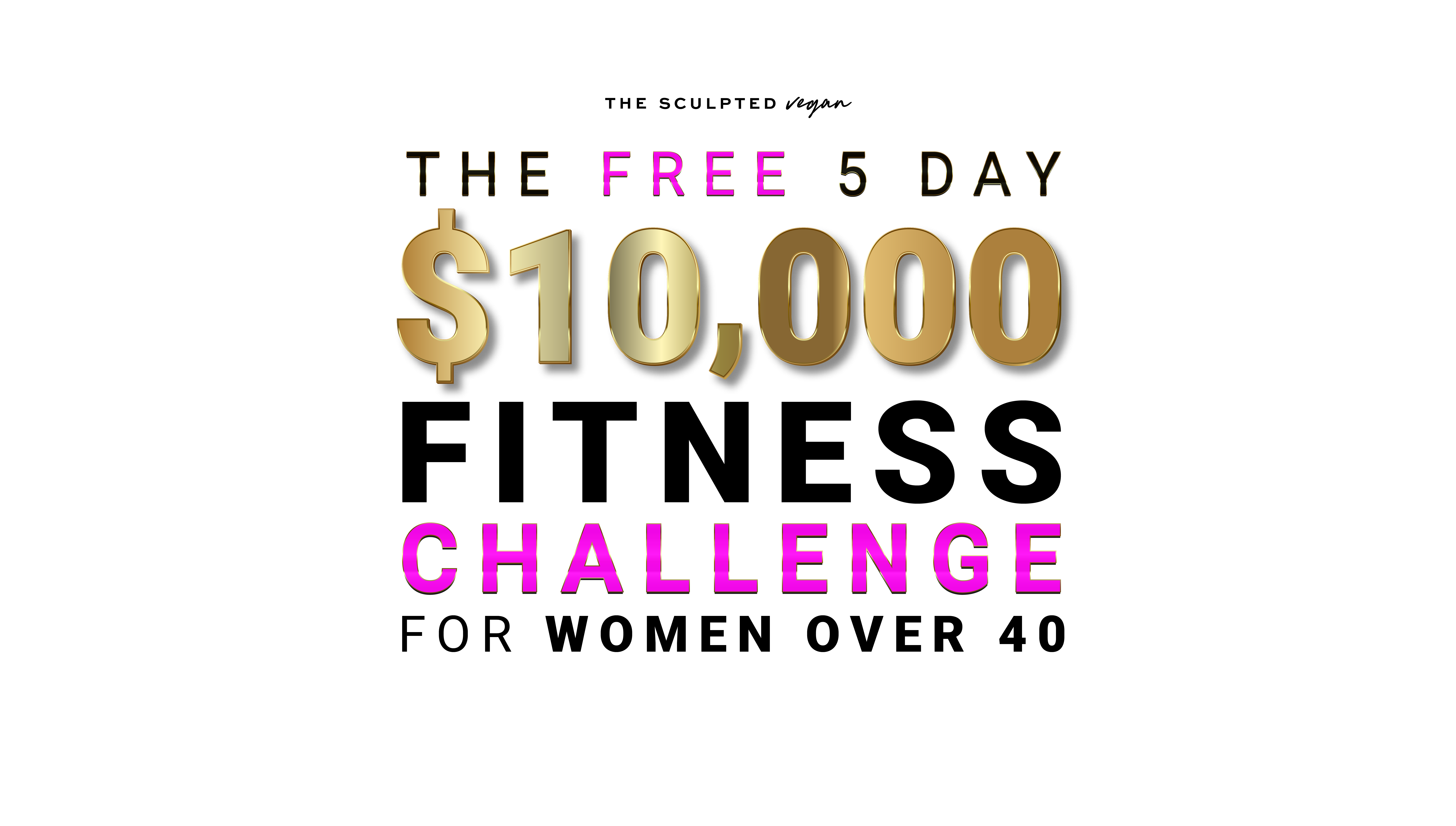 5 Day 10K Fitness Challenge_Logo_colour+black - The Sculpted Vegan ...