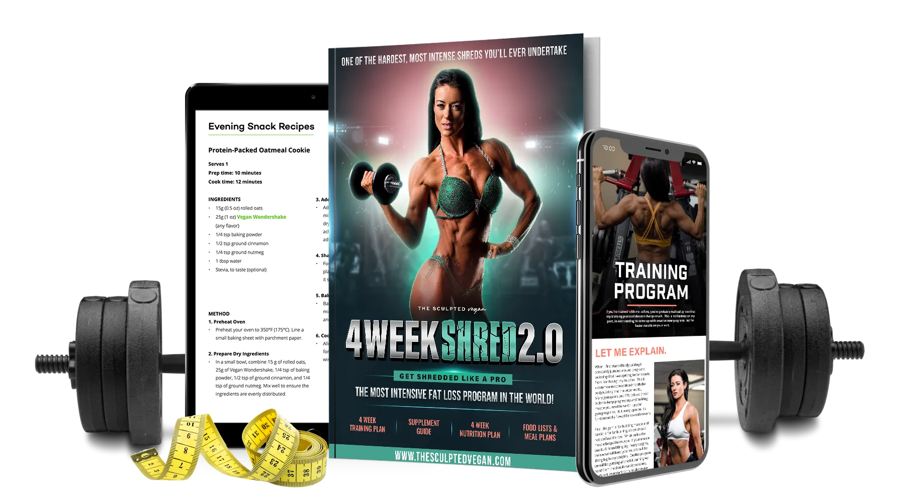 4 Week Shred 2.0 - The Sculpted Vegan - Kim Constable